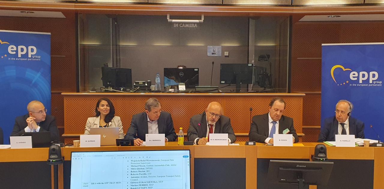 Participation of EDPS Supervisor at the EPP exchange of views on road ...